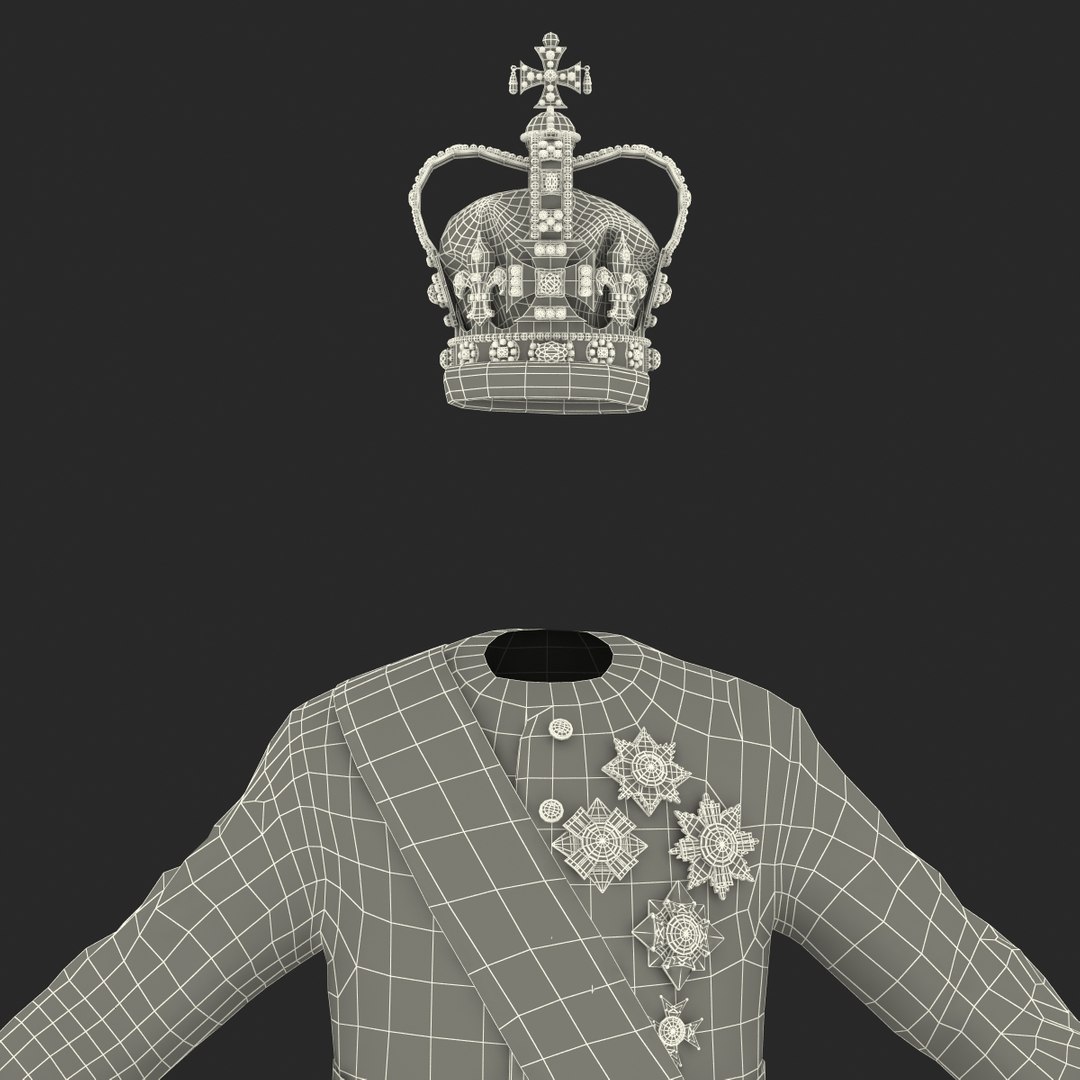 royal king costume 3 3d max