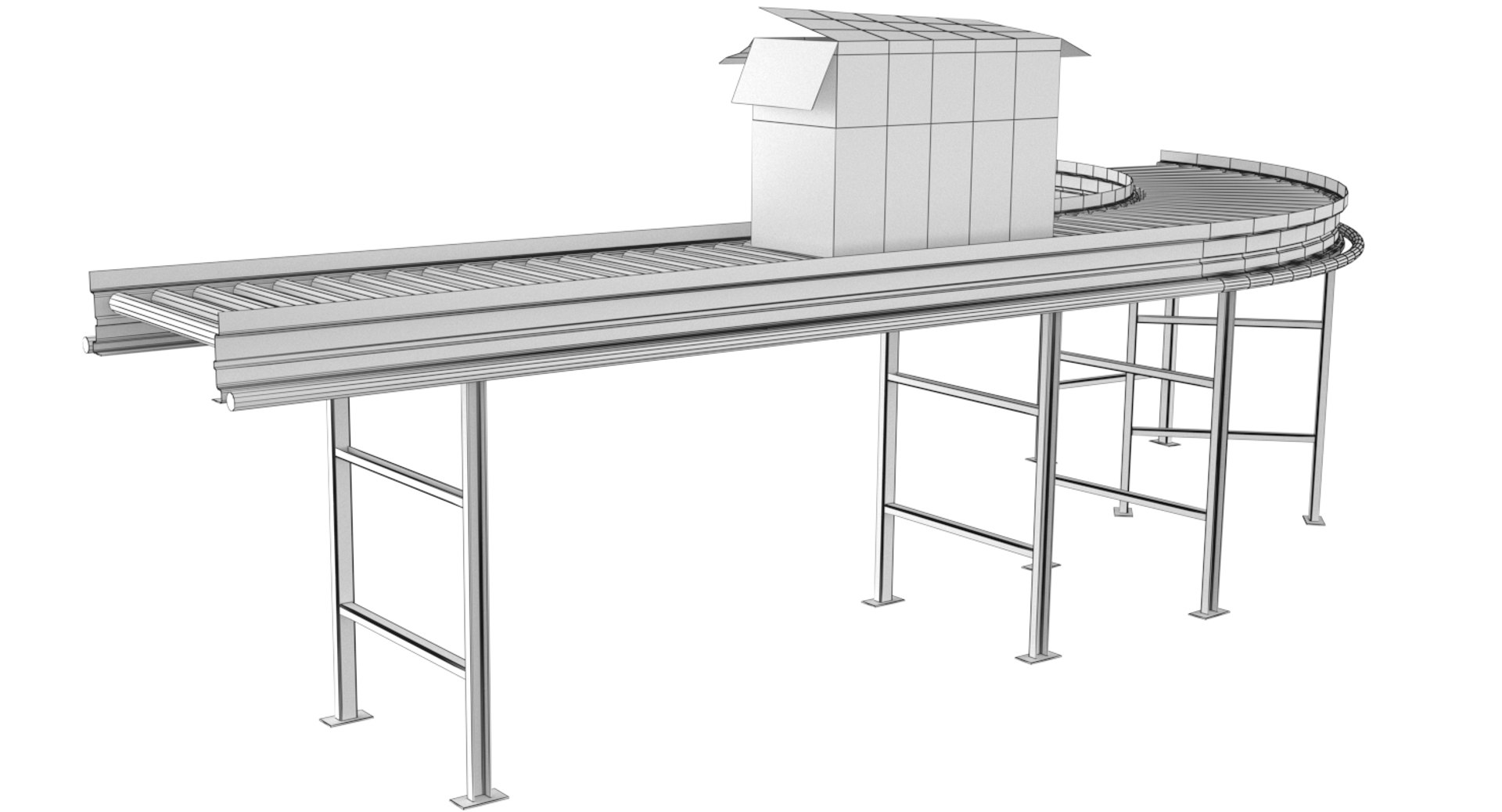 3D Warehouse Conveyor - TurboSquid 1166101