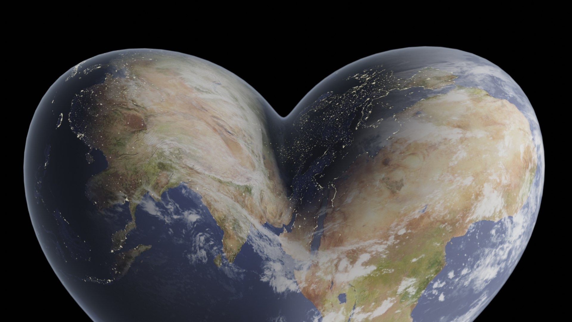 3D Heart Earth Model - TurboSquid 1972334