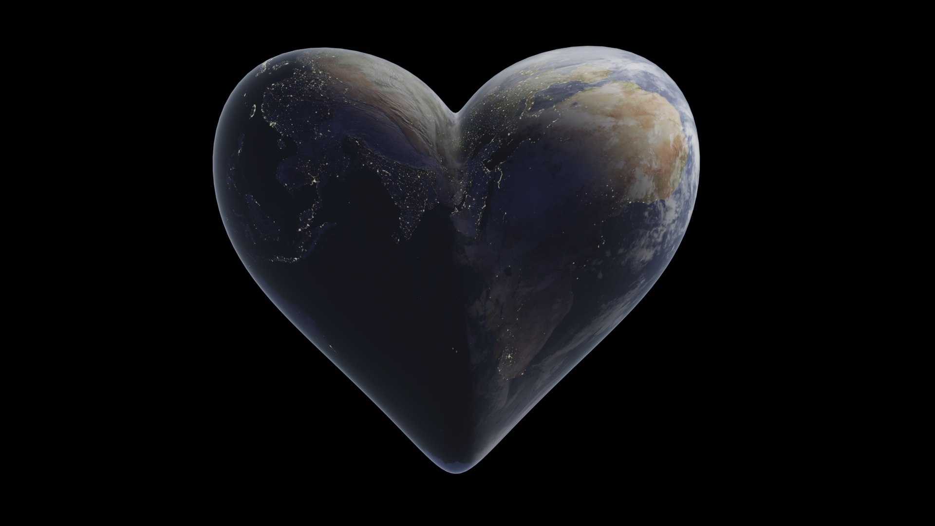 3D Heart Earth Model - TurboSquid 1972334