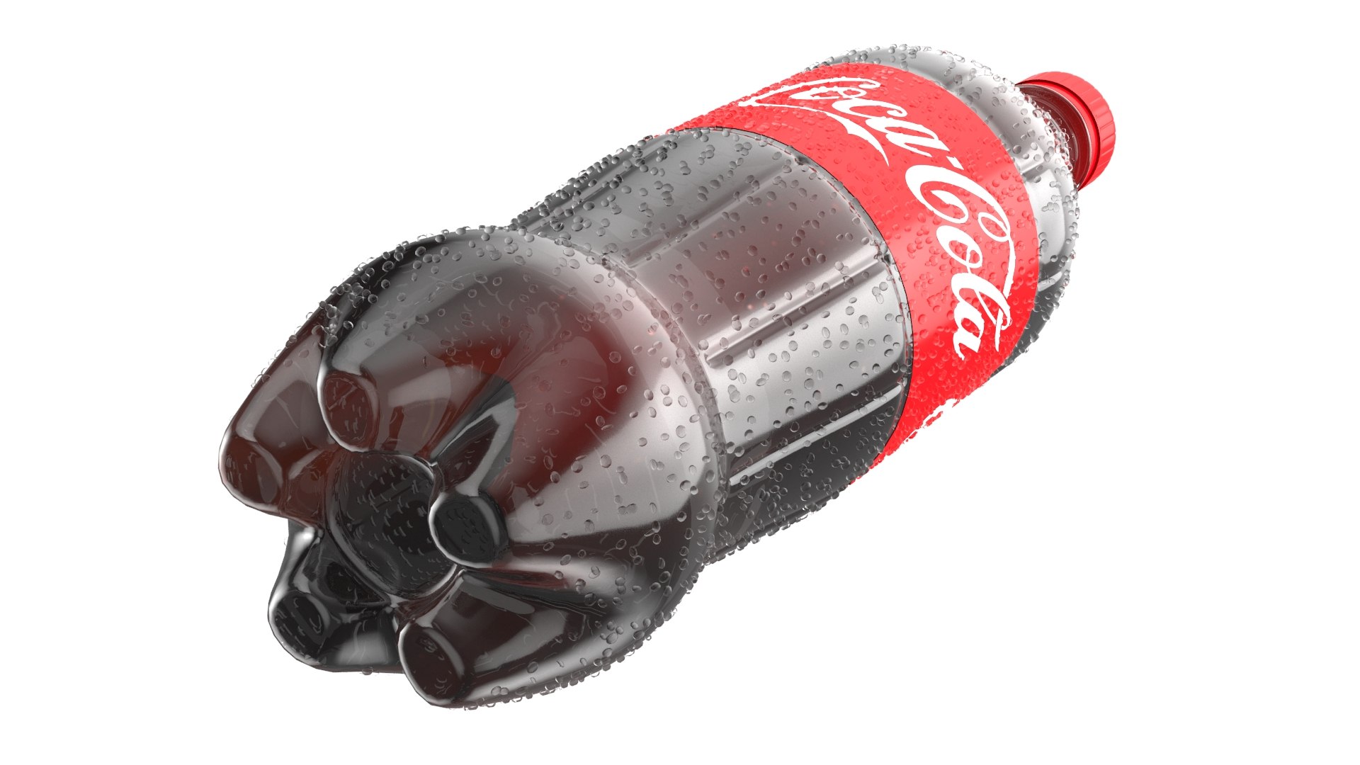Coca-Cola Plastic Bottle 3D Model - TurboSquid 1755675