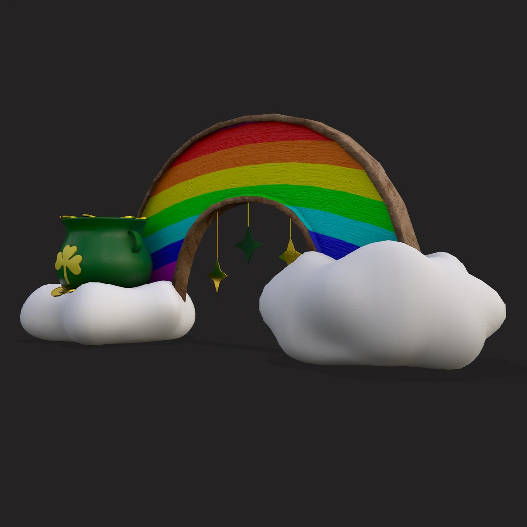 Rainbow Toy 3D - TurboSquid 1872709