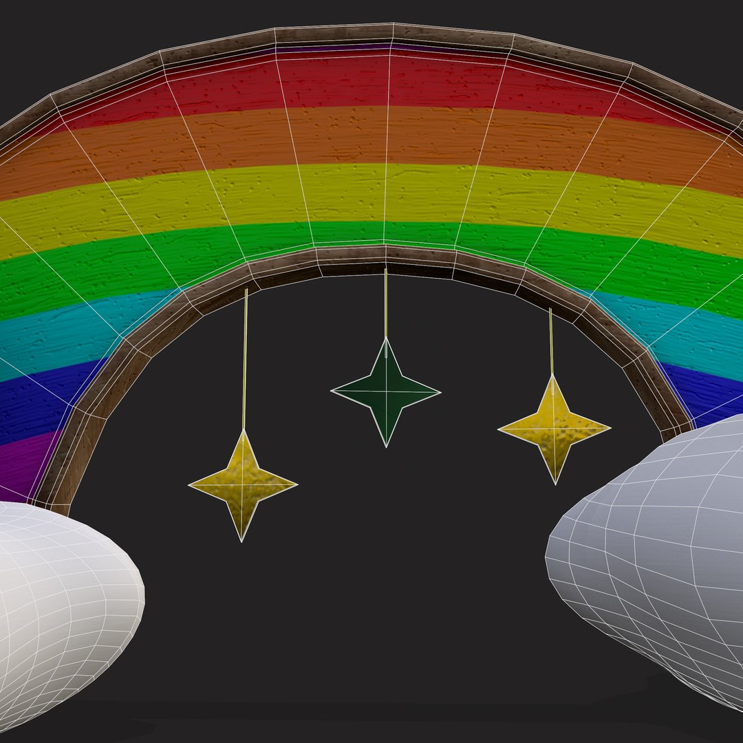 Rainbow Toy 3D - TurboSquid 1872709