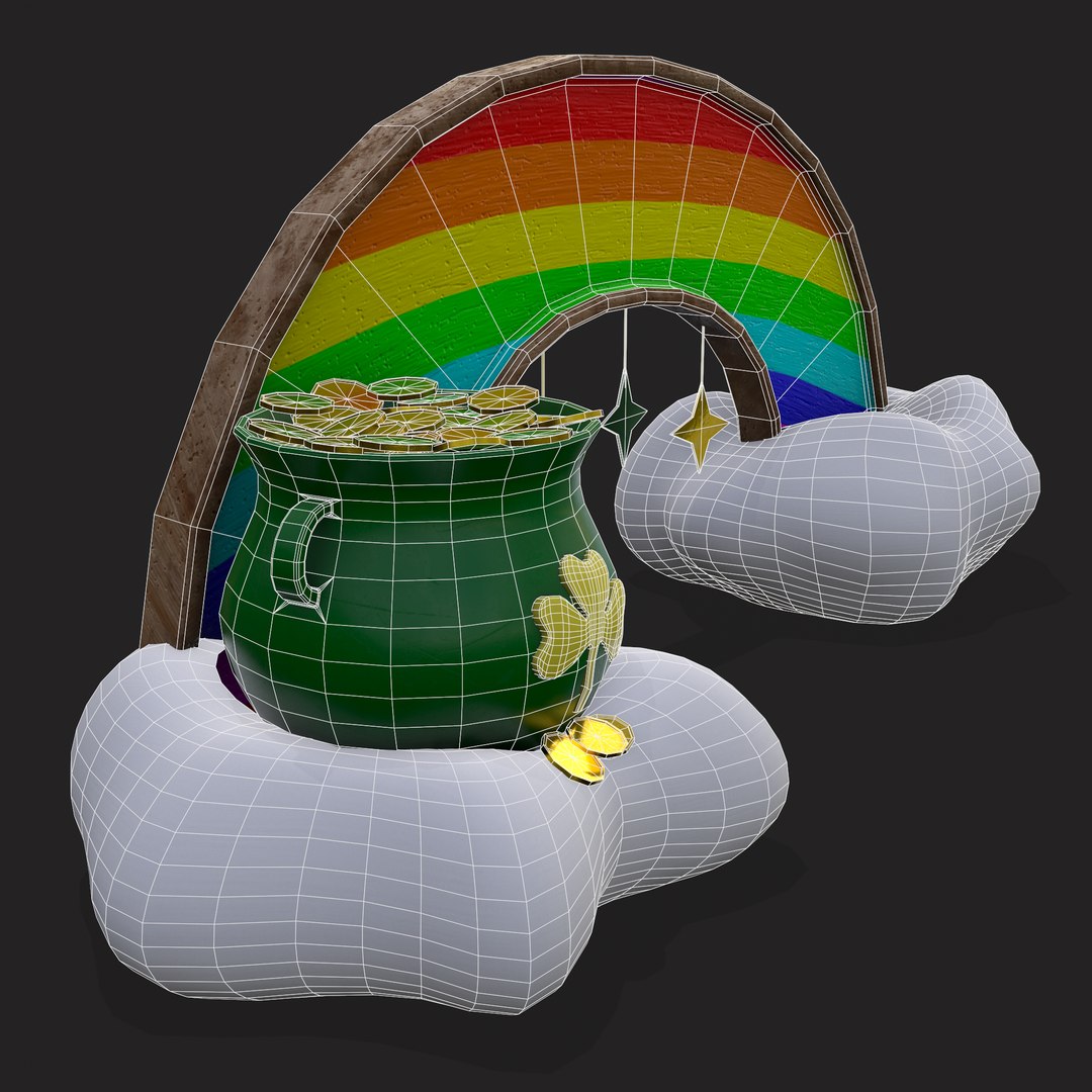 Rainbow Toy 3D - TurboSquid 1872709
