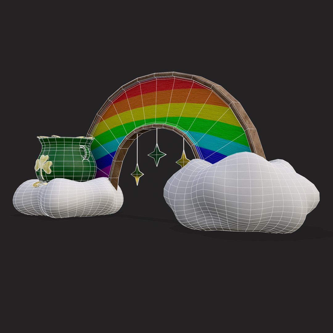 Rainbow Toy 3D - TurboSquid 1872709