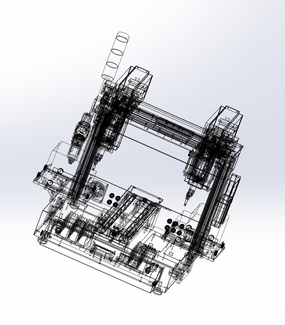 Table type screw machine model - TurboSquid 1305461