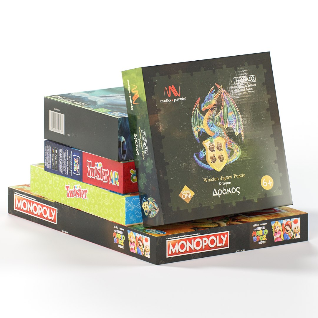 Board Games Pack 11 3D - TurboSquid 2146815