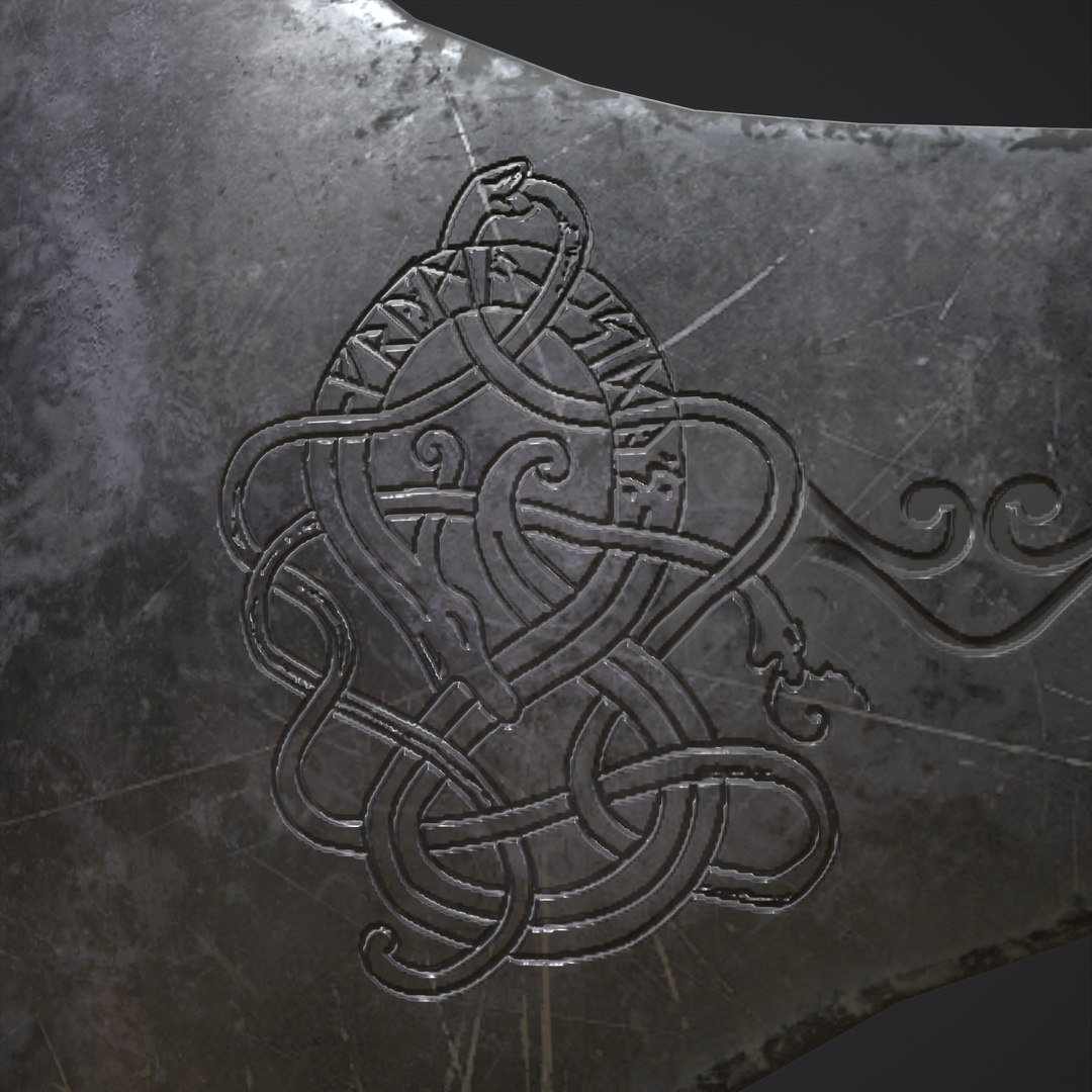 3D Model Double Sided Axe - TurboSquid 1820294