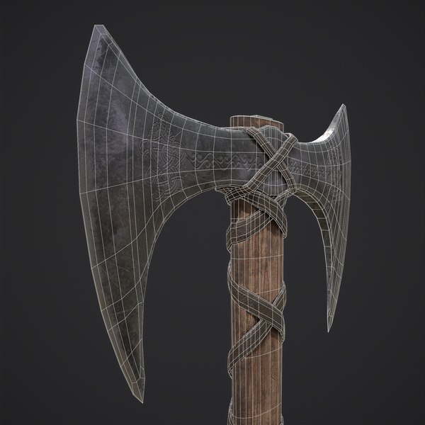 3D model Double Sided Axe - TurboSquid 1820294