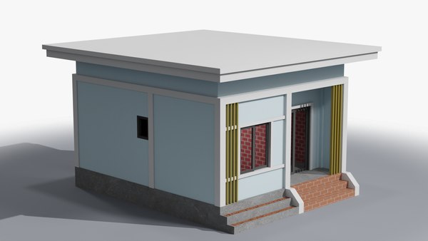 House 02 42m2 3D - TurboSquid 1974837