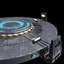 Sci Fi Turntable 3d Obj