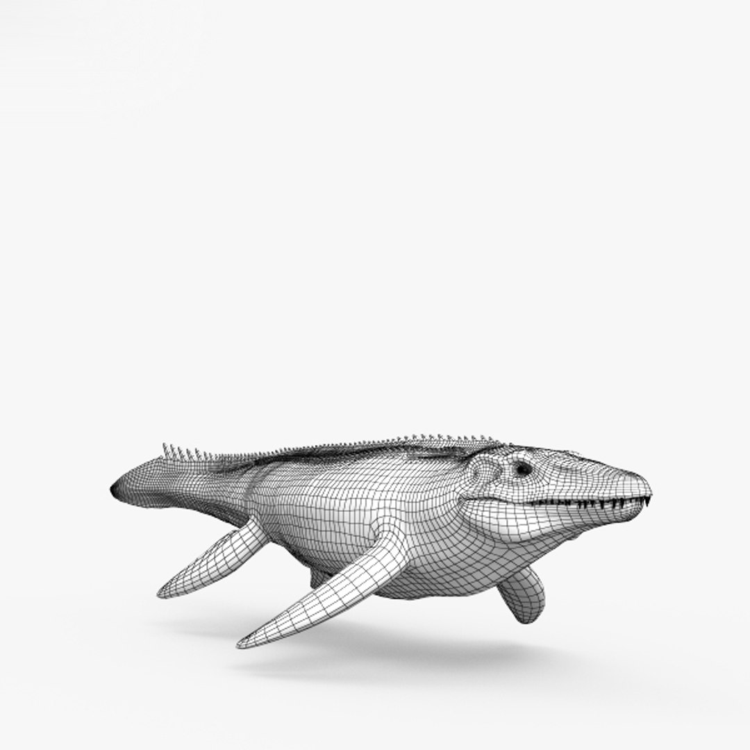 Mosasaurus 3D Model - TurboSquid 1506719