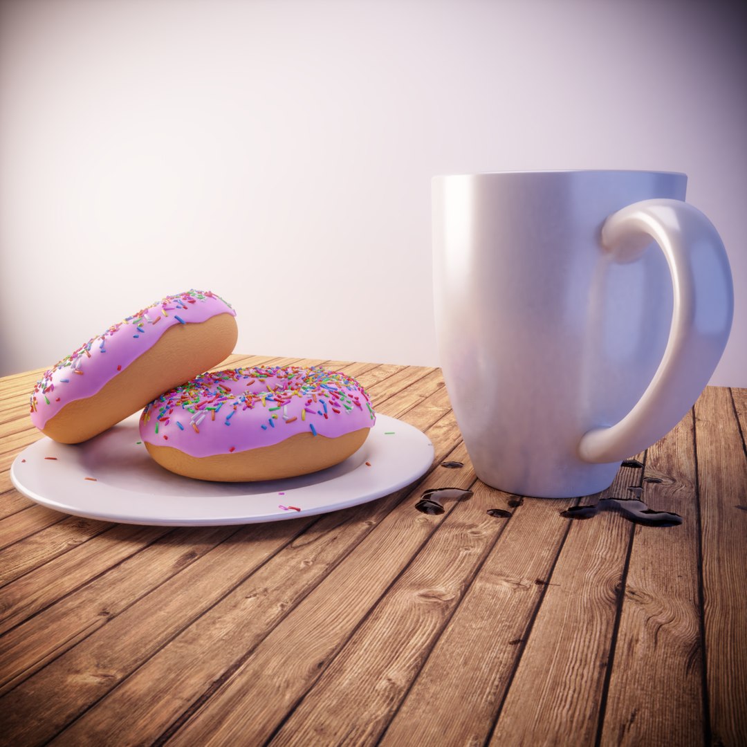 Scene Donut 3D - TurboSquid 1246940