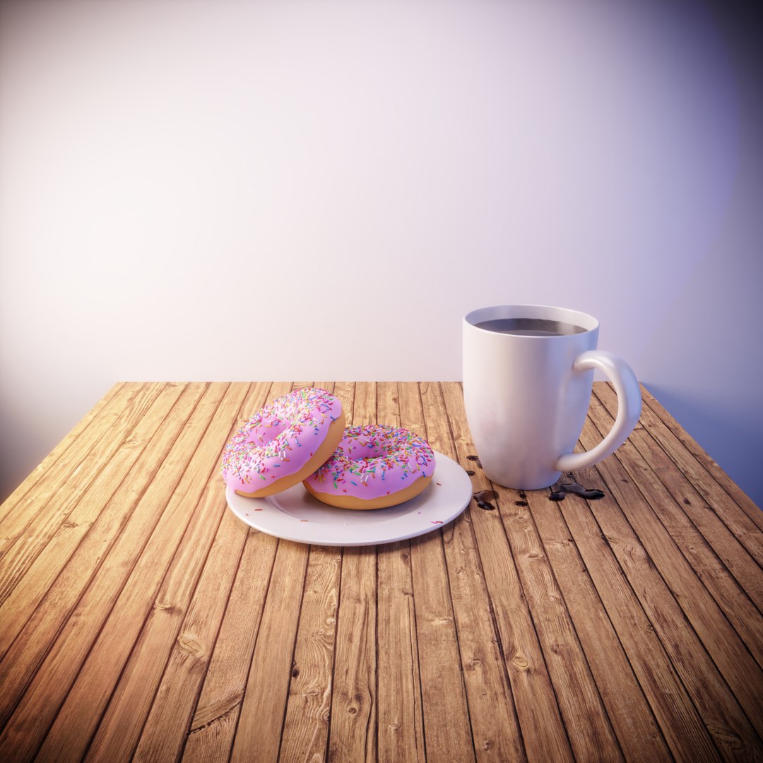 Scene Donut 3D - TurboSquid 1246940