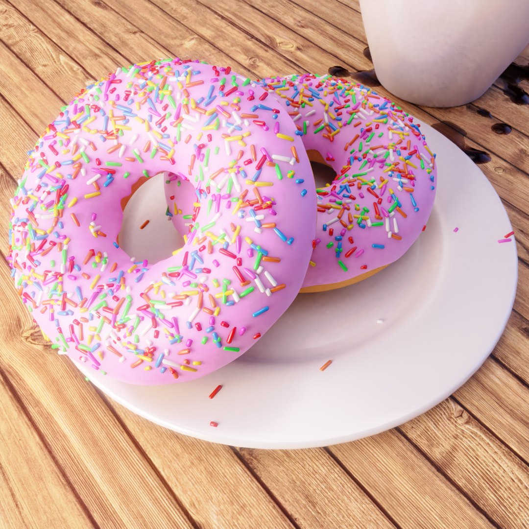 Scene Donut 3D - TurboSquid 1246940