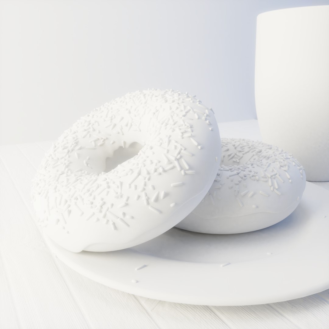 Scene Donut 3D - TurboSquid 1246940