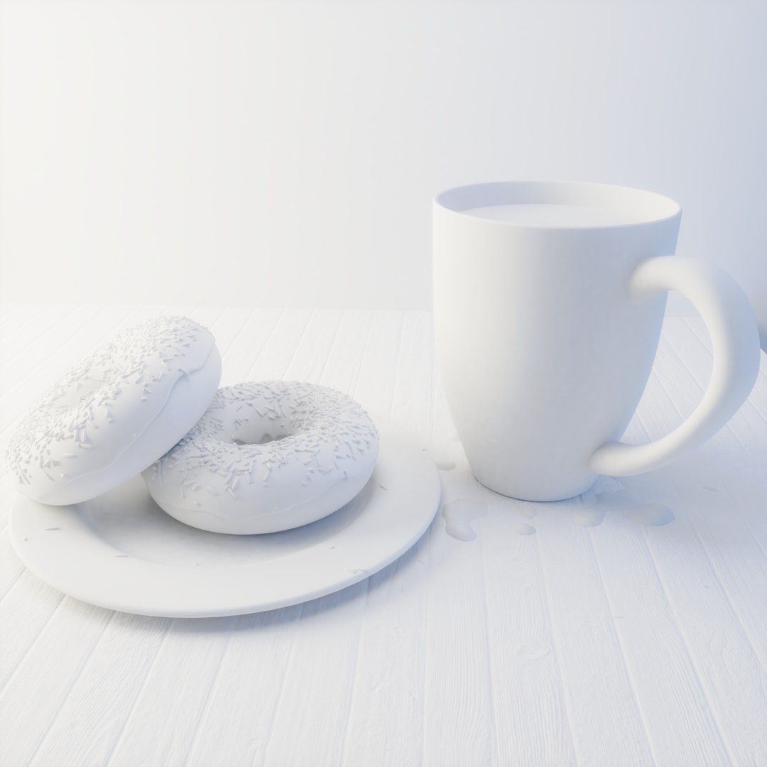 Scene Donut 3D - TurboSquid 1246940