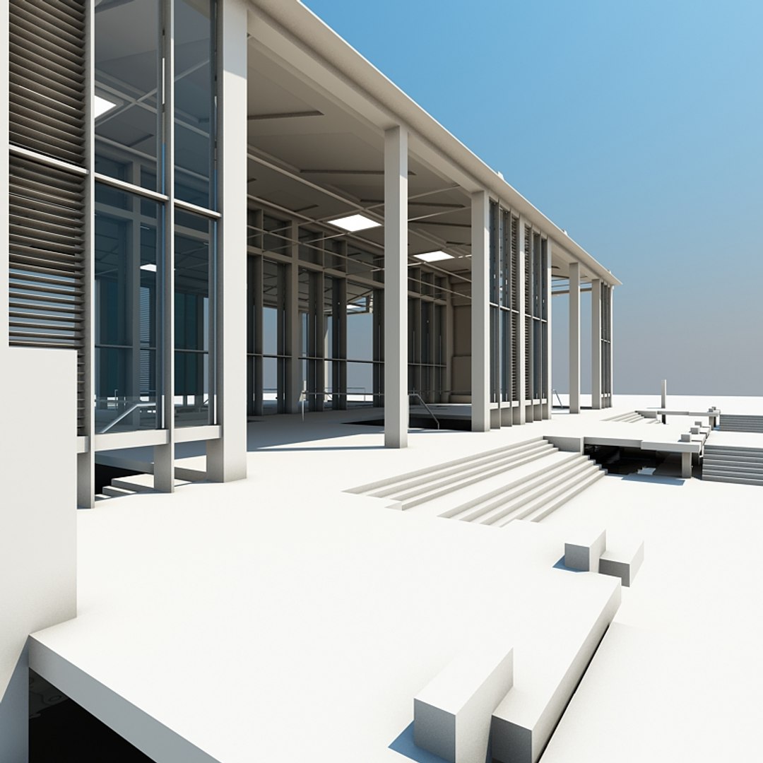 3d model complex structure