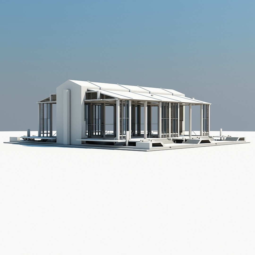 3d model complex structure