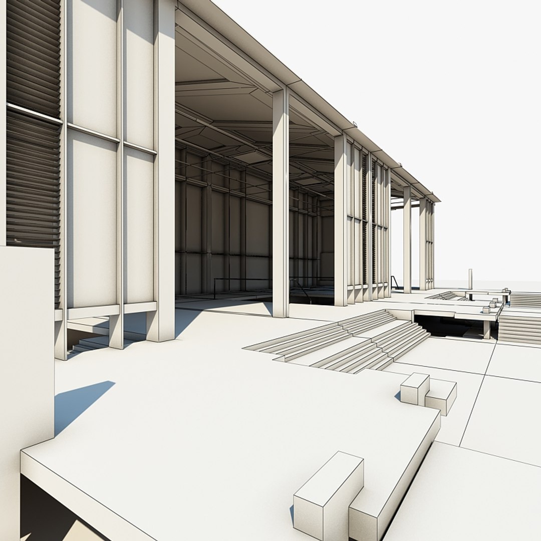 3d model complex structure