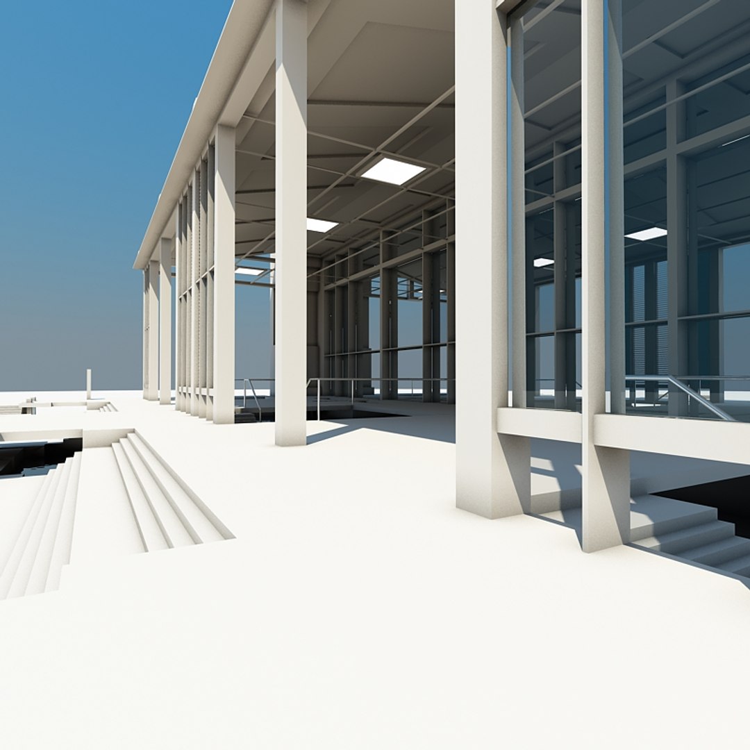 3d model complex structure