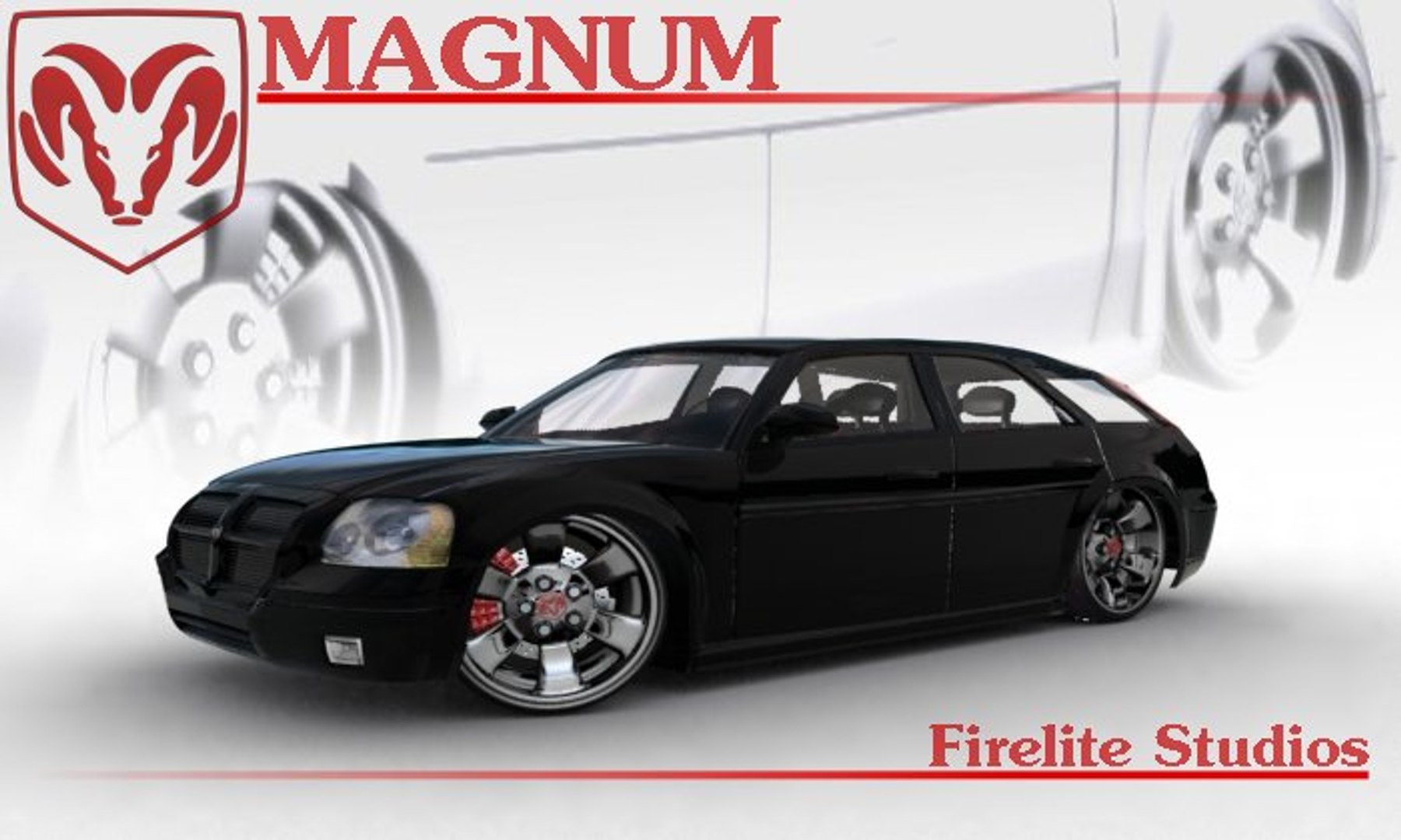 Dodge Magnum 3d Model