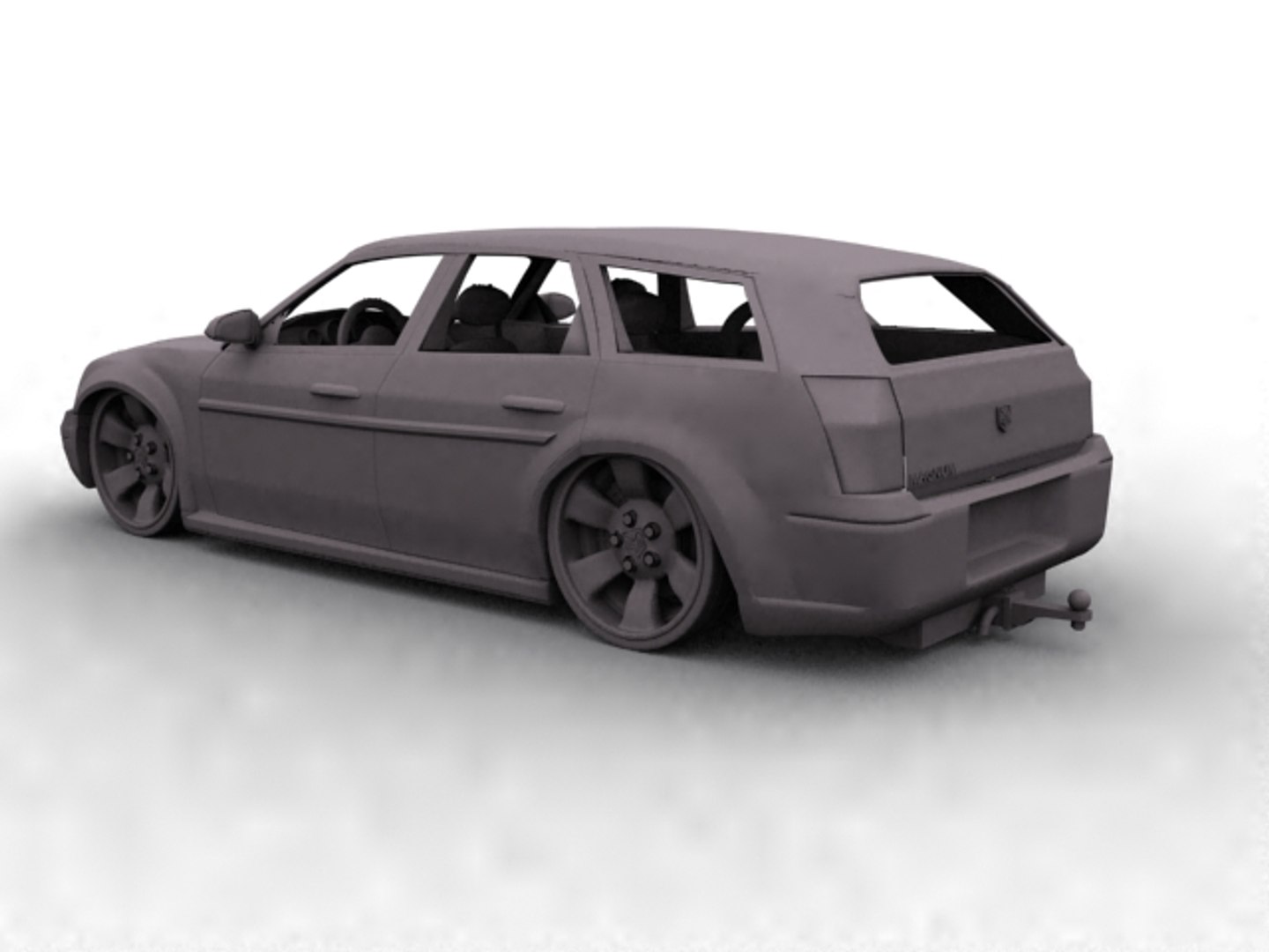 Dodge Magnum 3d Model