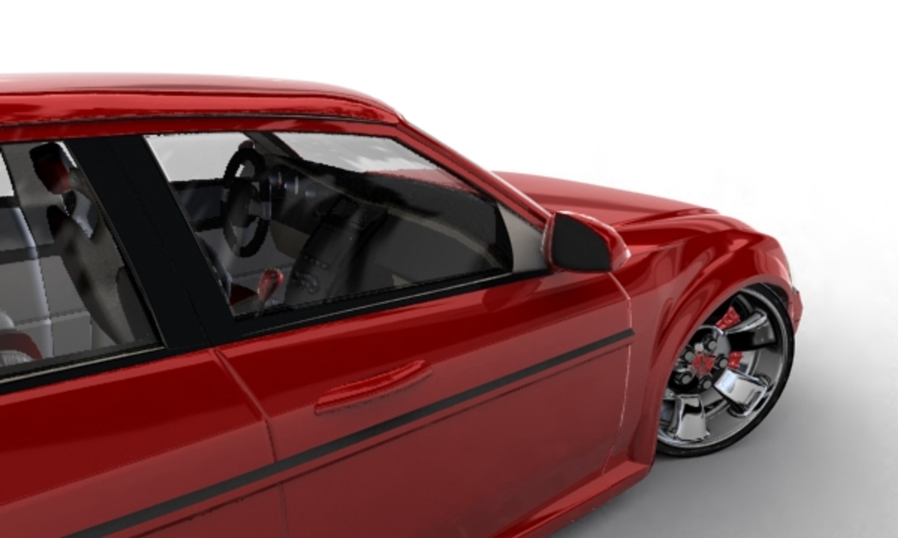 Dodge Magnum 3d Model