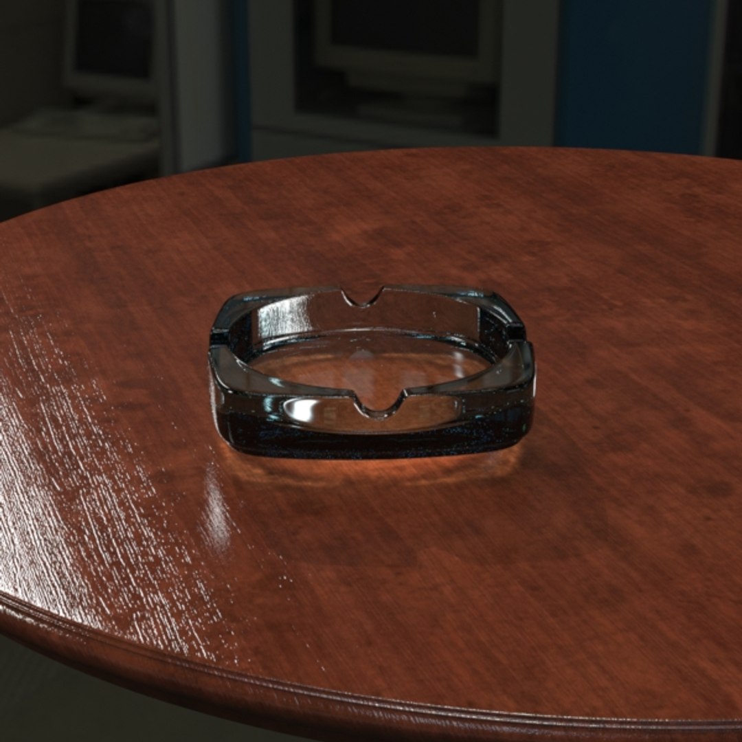 3d Ash Tray Model