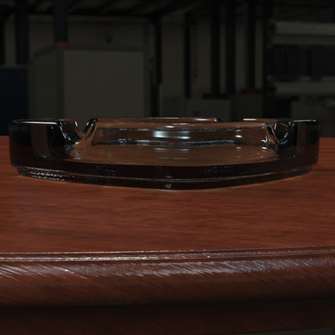 3d Ash Tray Model