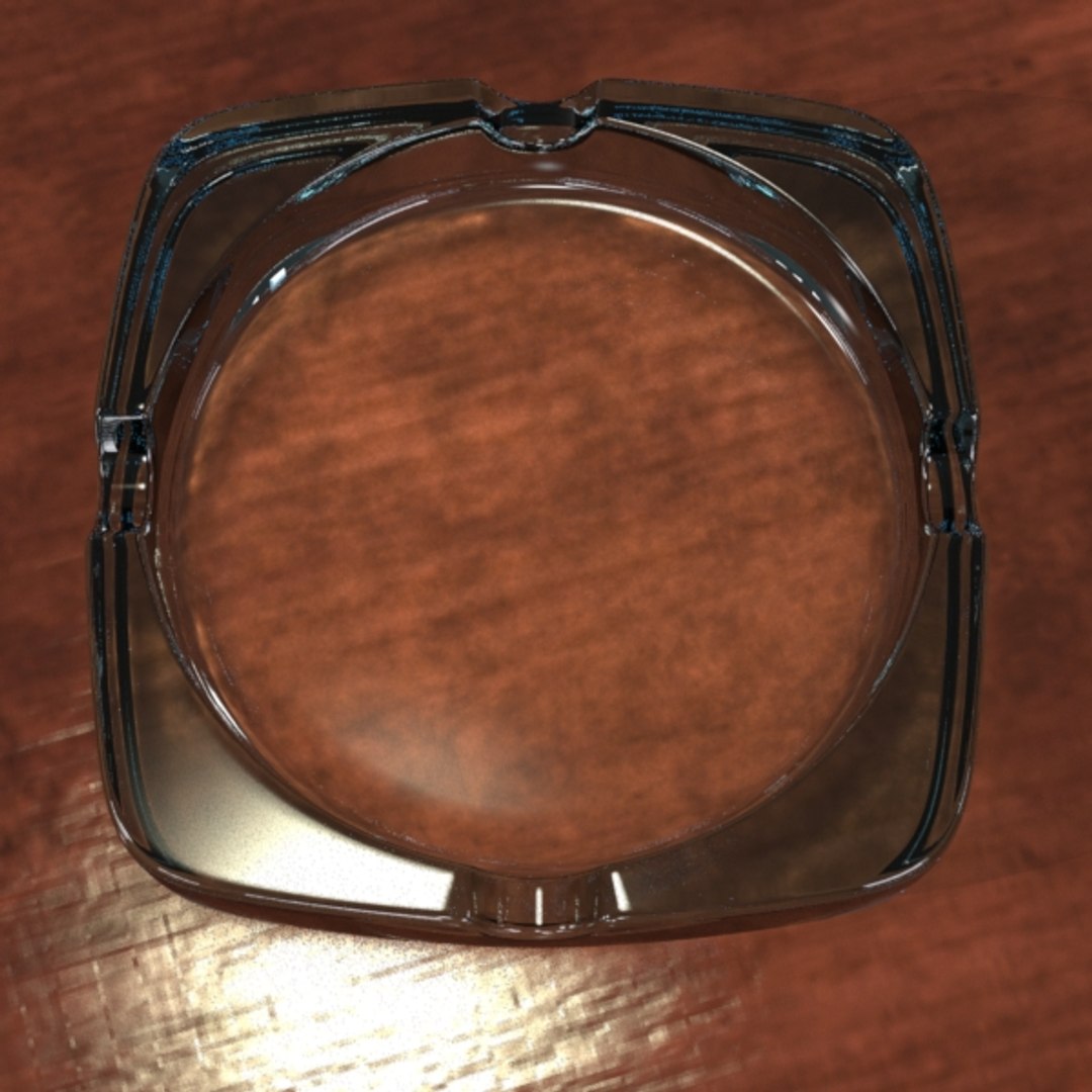 3d Ash Tray Model