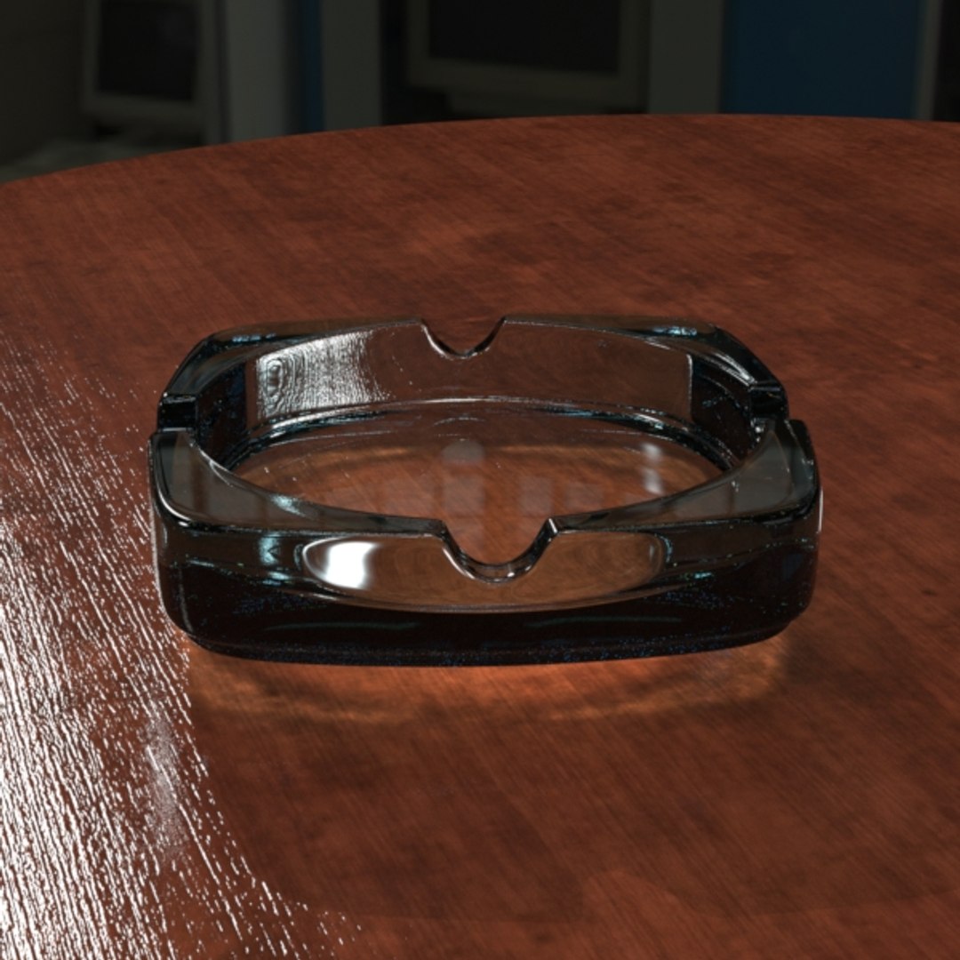 3d Ash Tray Model