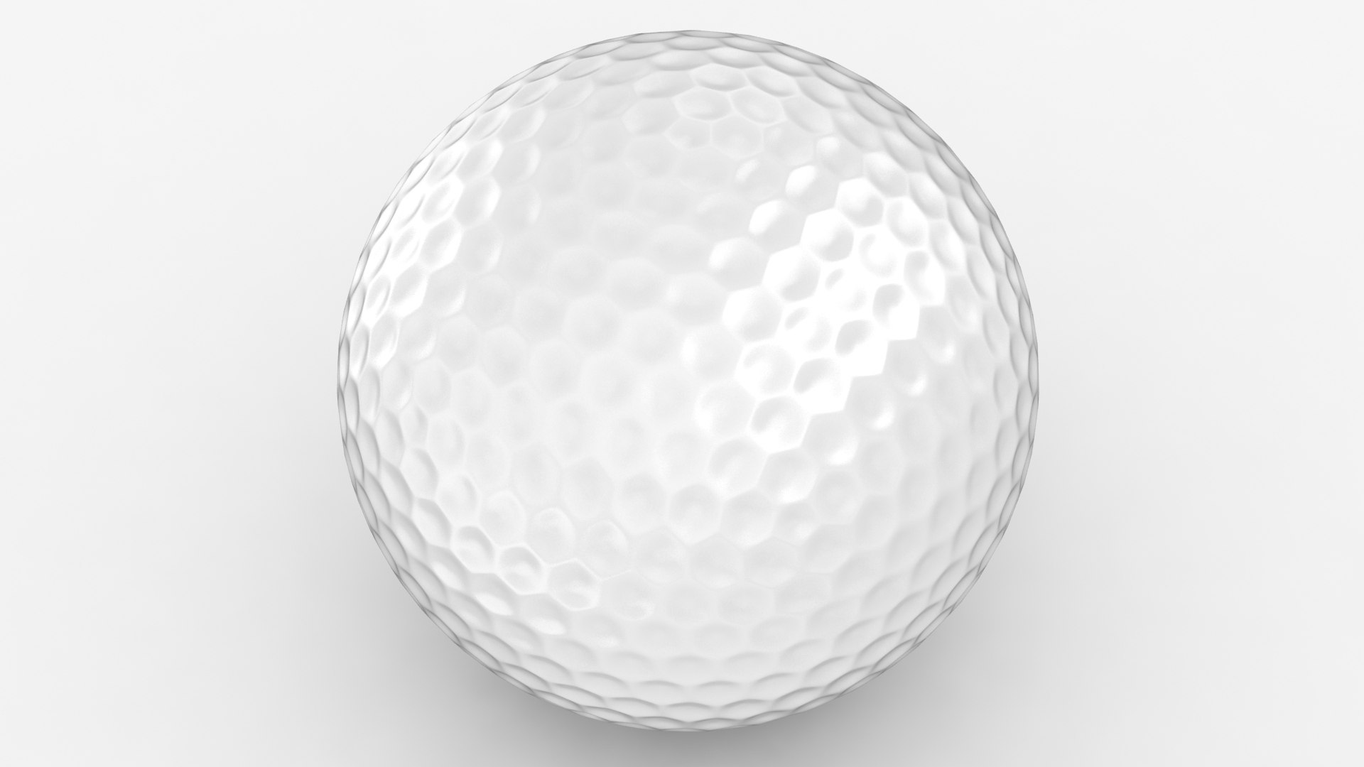 Realistic golf ball 3D model - TurboSquid 1594829