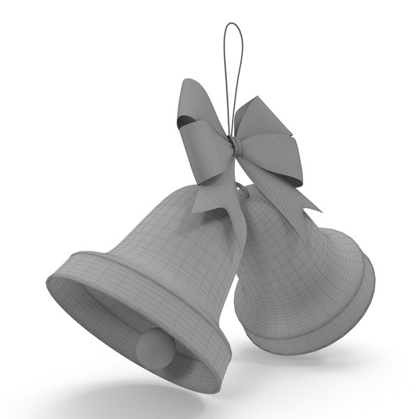 3d christmas bell