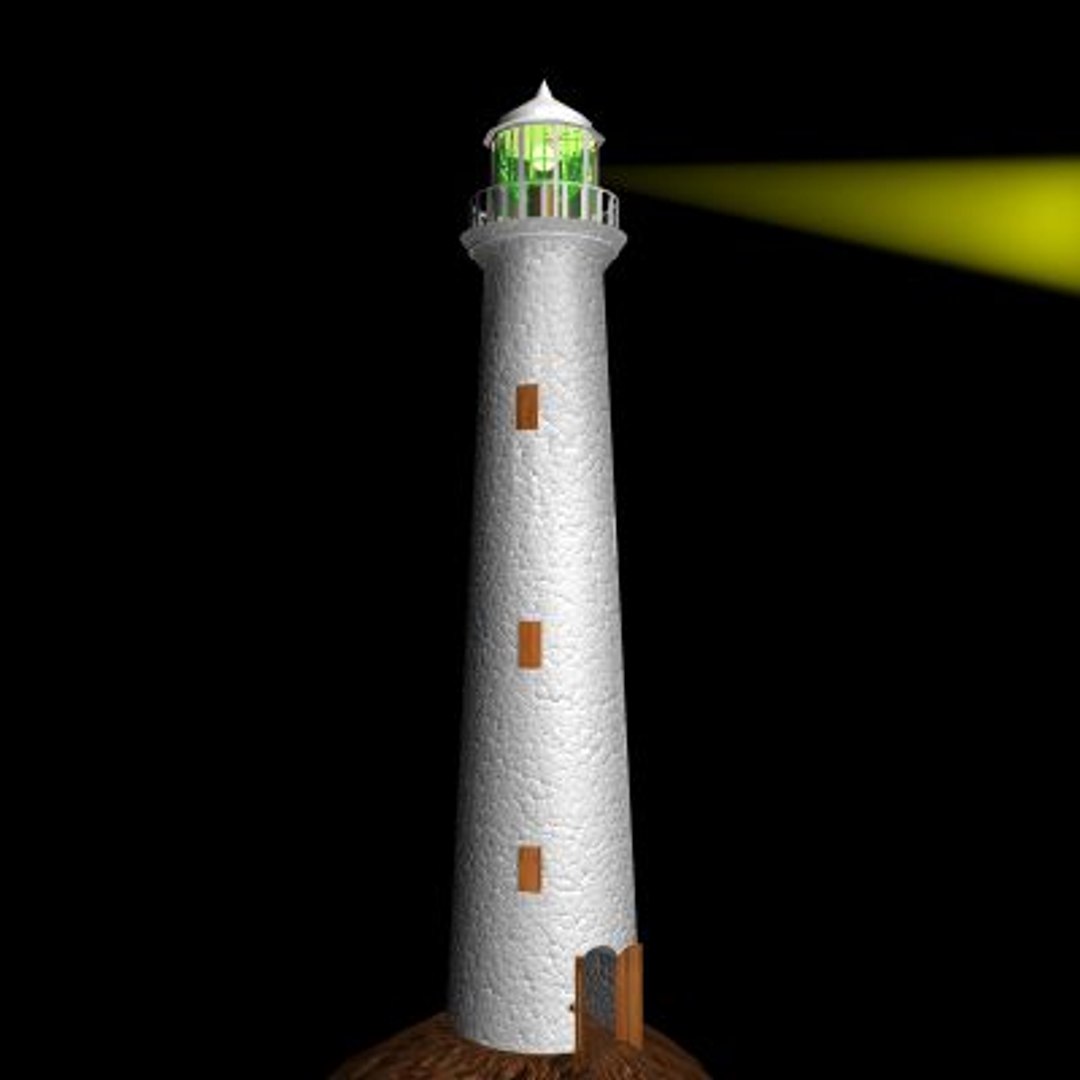 3d Model Of Lighthouse Fresnel Lens