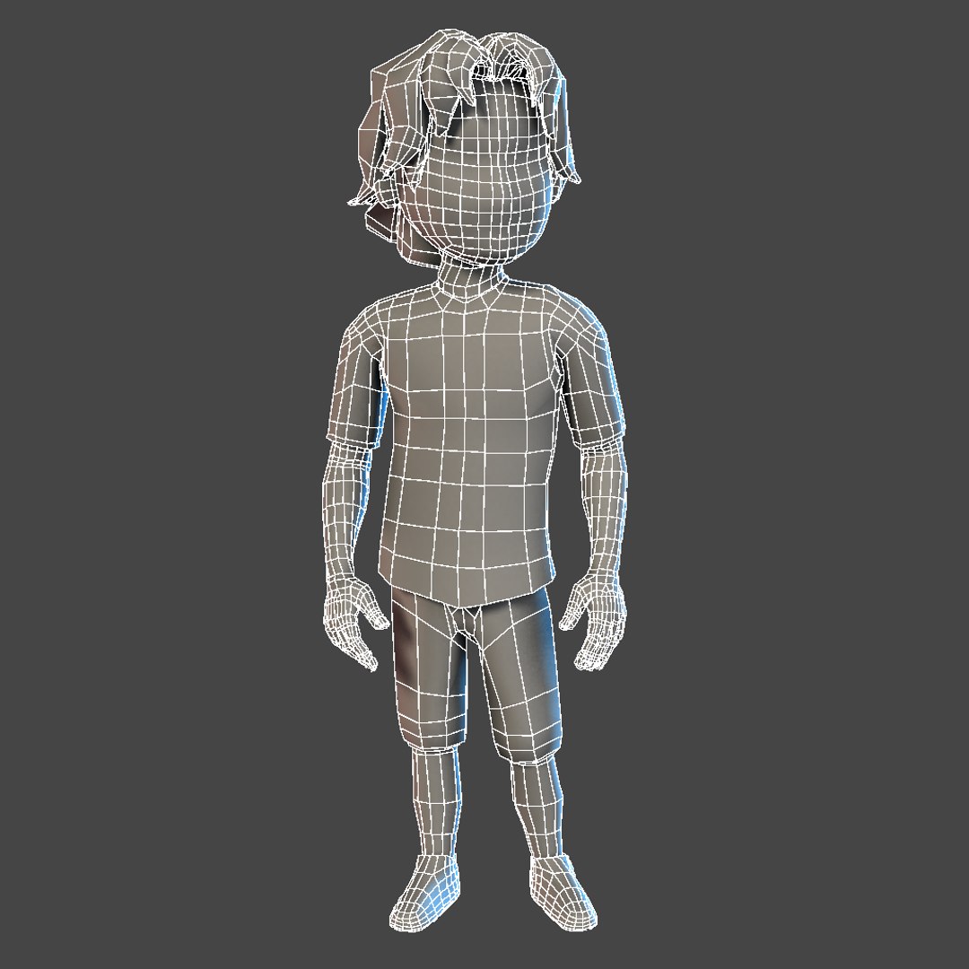 3D model boy set c - TurboSquid 1310245