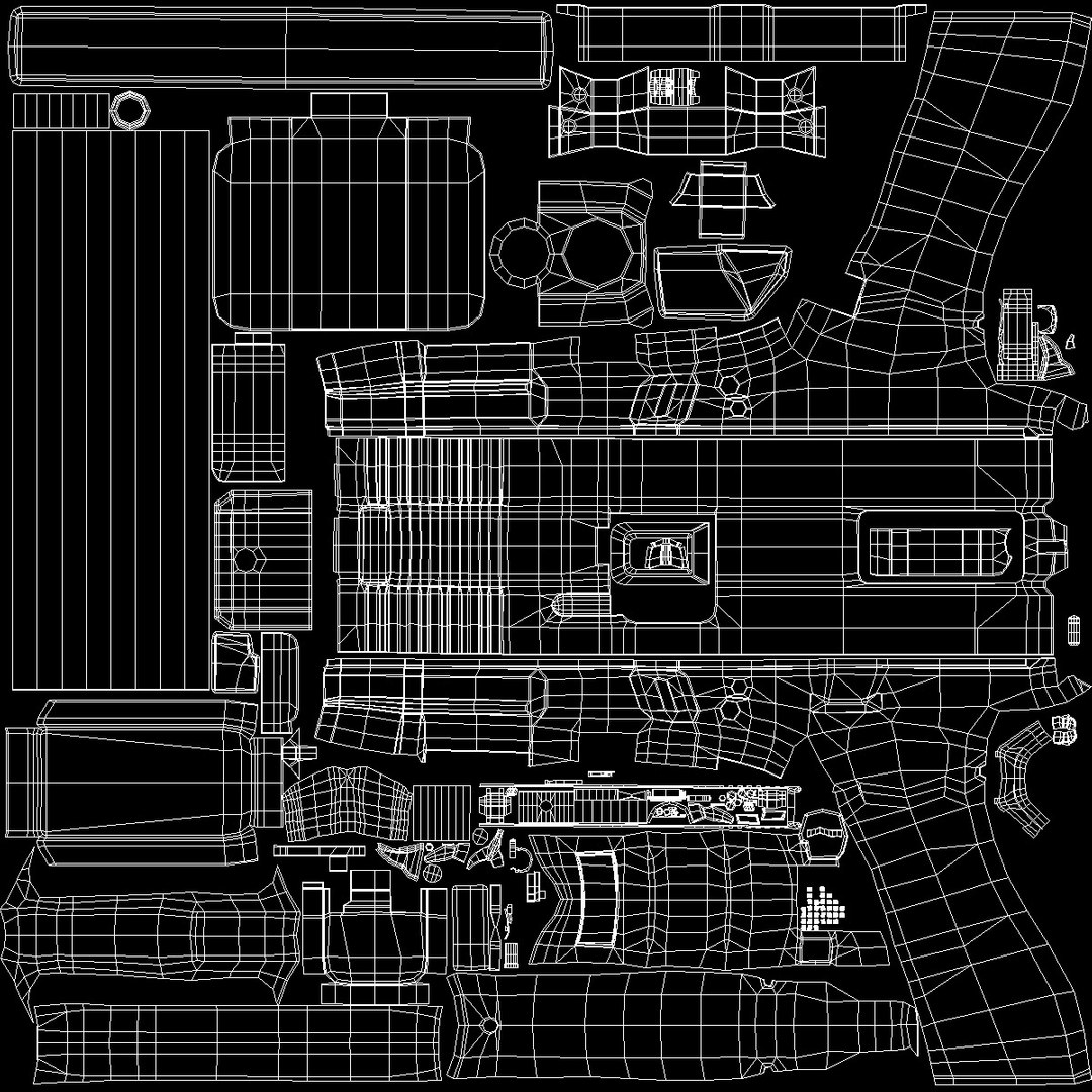 Competition Firearm 3D Model - TurboSquid 2161896