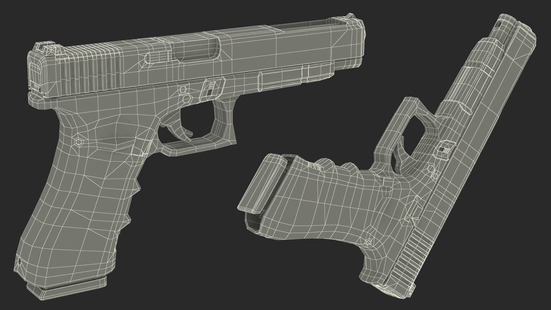 Competition Firearm 3D Model - TurboSquid 2161896