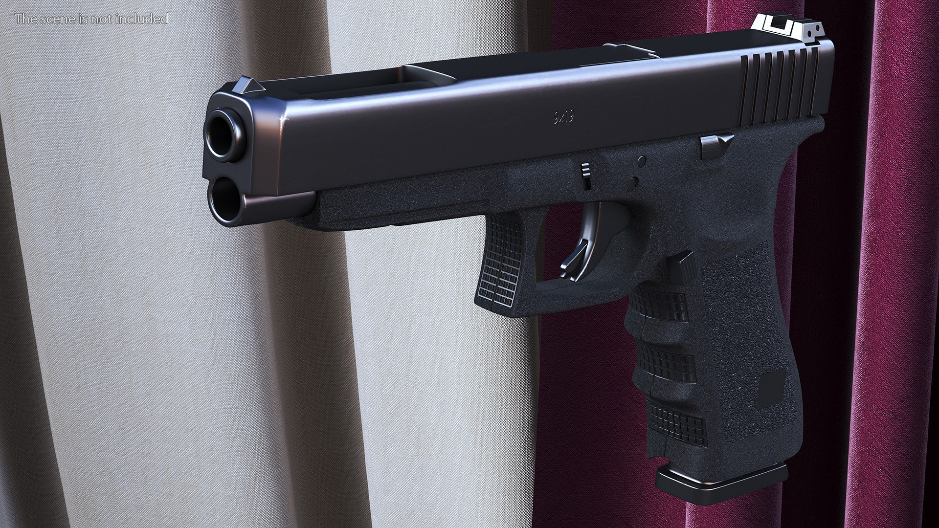 Competition Firearm 3D Model - TurboSquid 2161896