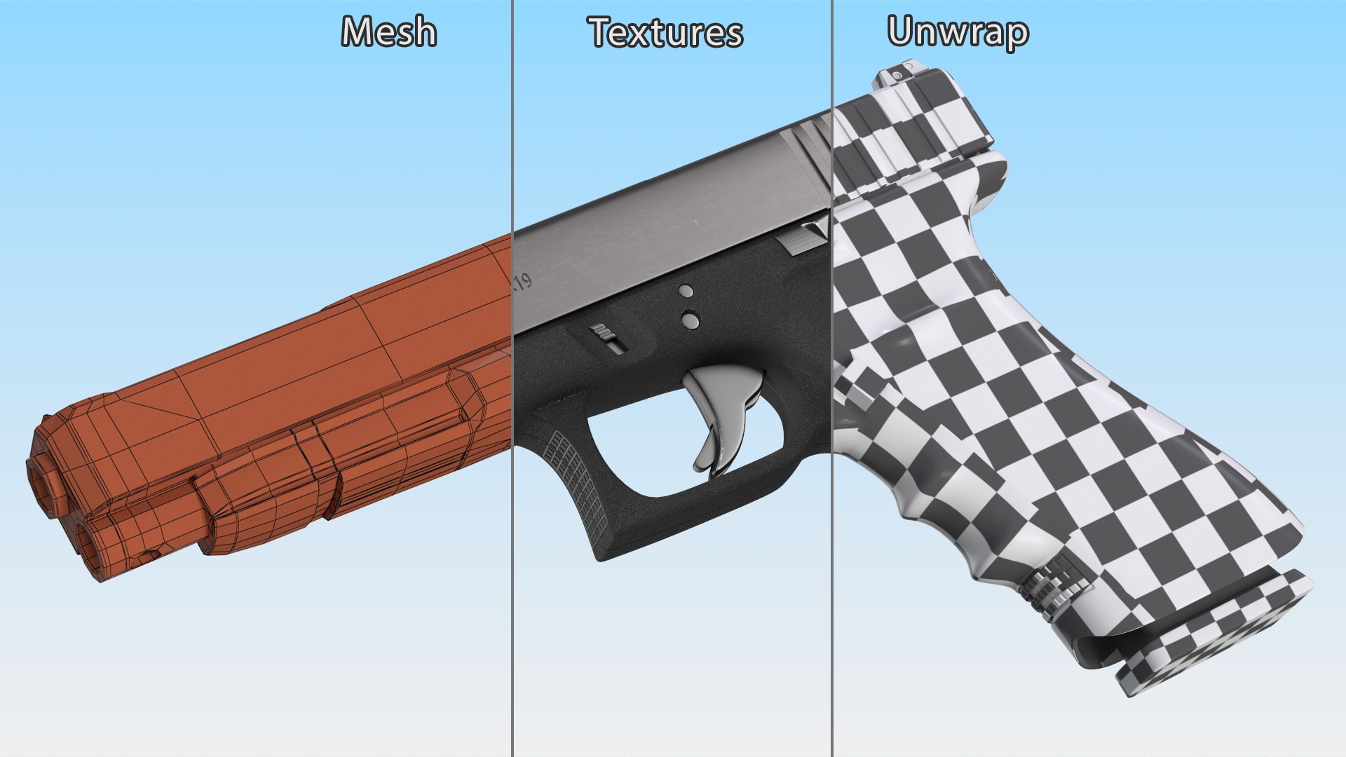 Competition Firearm 3D Model - TurboSquid 2161896