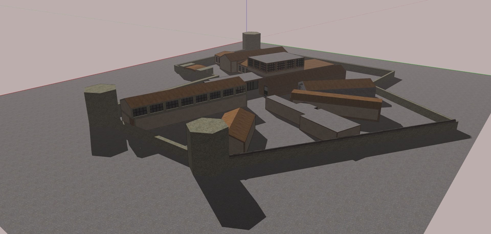 3D Rusty Jail - TurboSquid 1612157