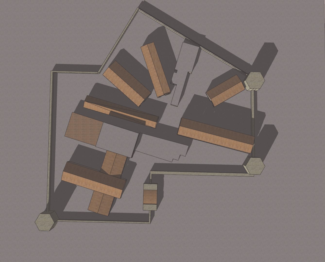 3D Rusty Jail - TurboSquid 1612157