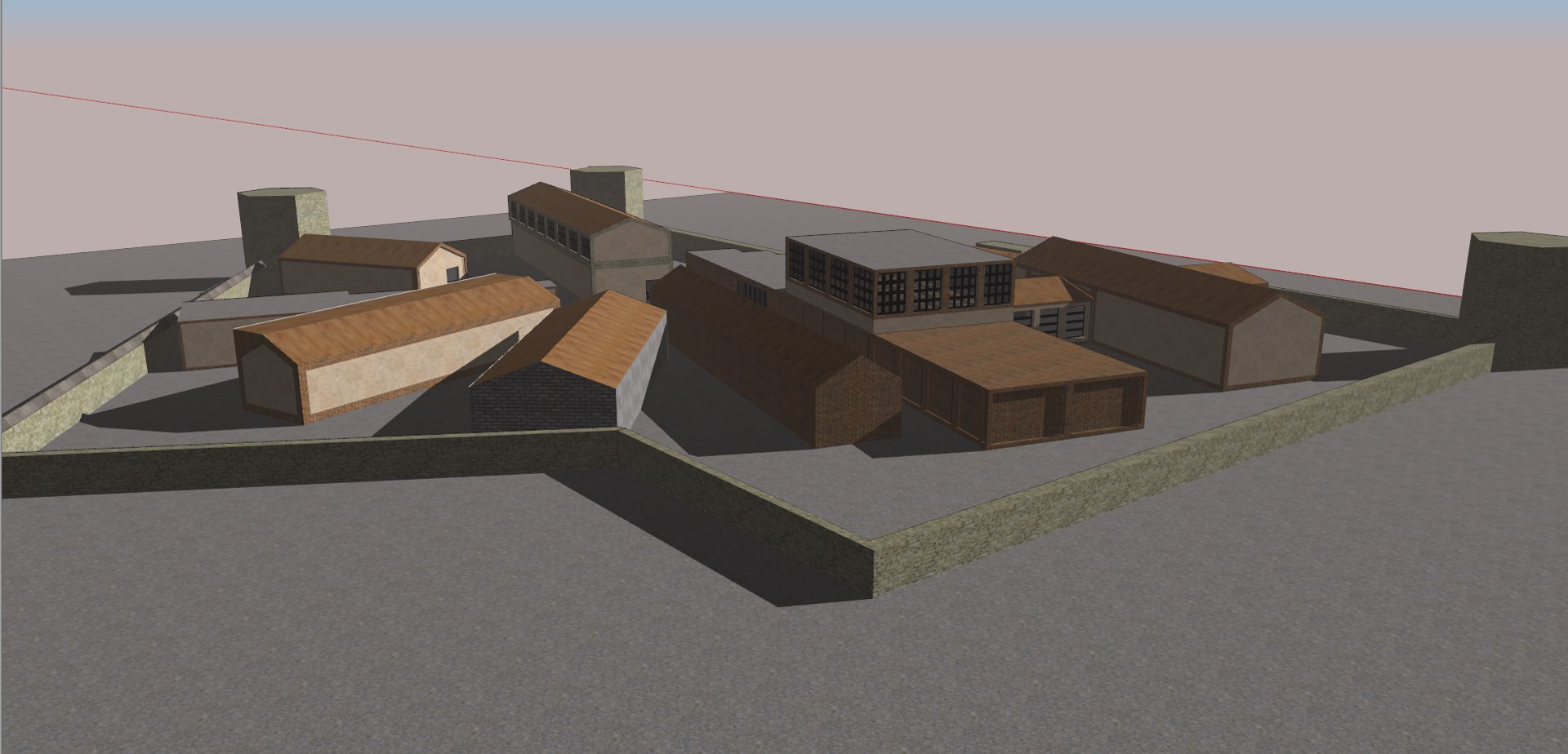 3D Rusty Jail - TurboSquid 1612157