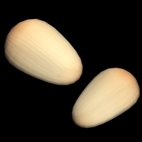 almond peeled roasted 3ds