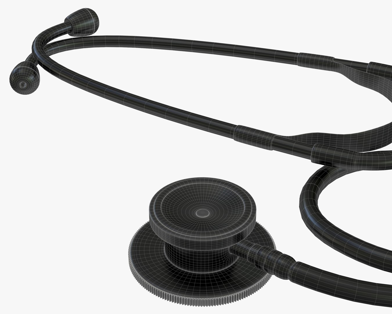 Phonendoscope Stethoscope Model - TurboSquid 1414530