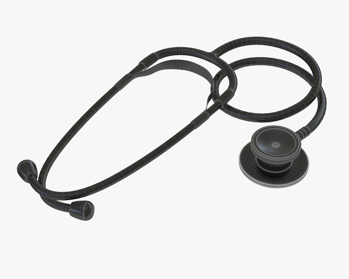 Phonendoscope Stethoscope Model - TurboSquid 1414530