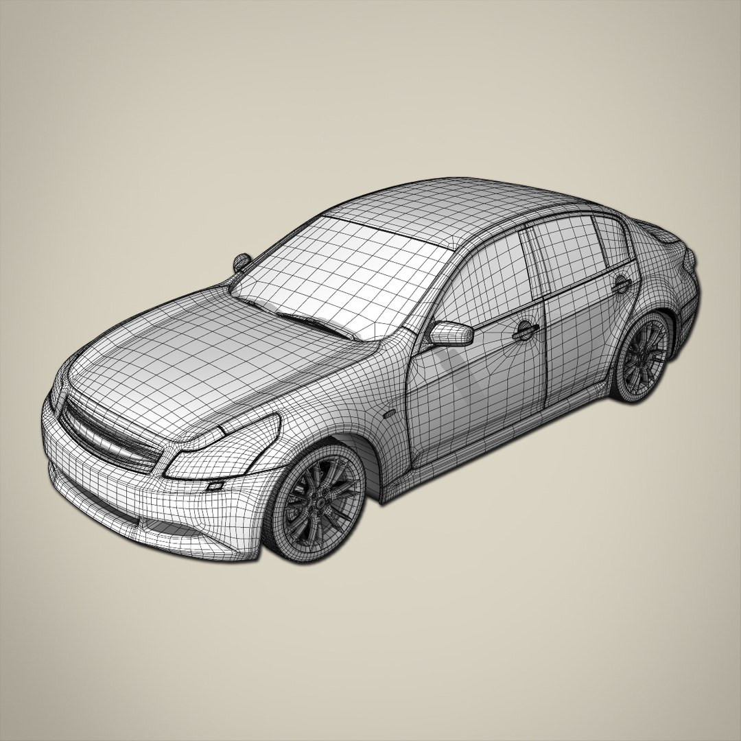 Luxury Car Materials 3D Model - TurboSquid 1385191