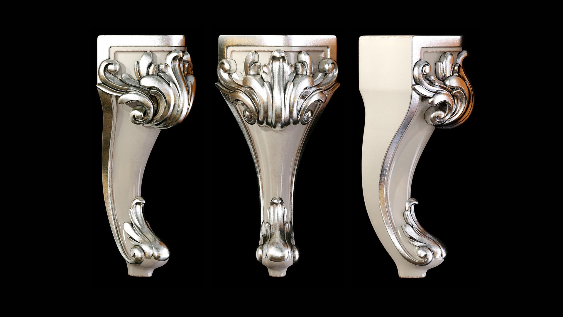 3D Model Classic Leg 007 - TurboSquid 1736596