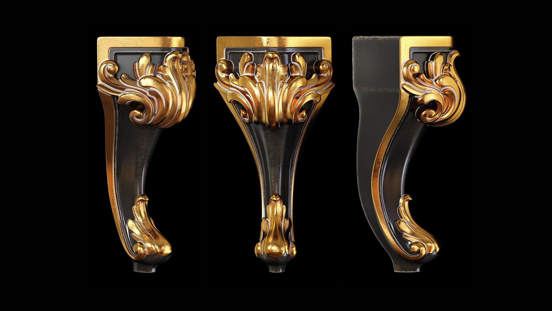 3D Model Classic Leg 007 - TurboSquid 1736596