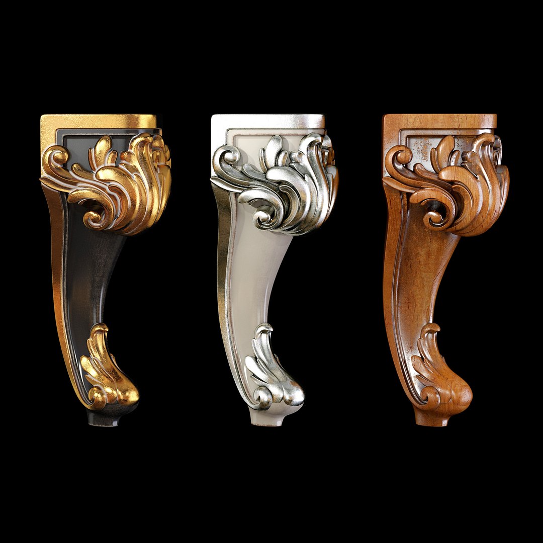 3D Model Classic Leg 007 - TurboSquid 1736596